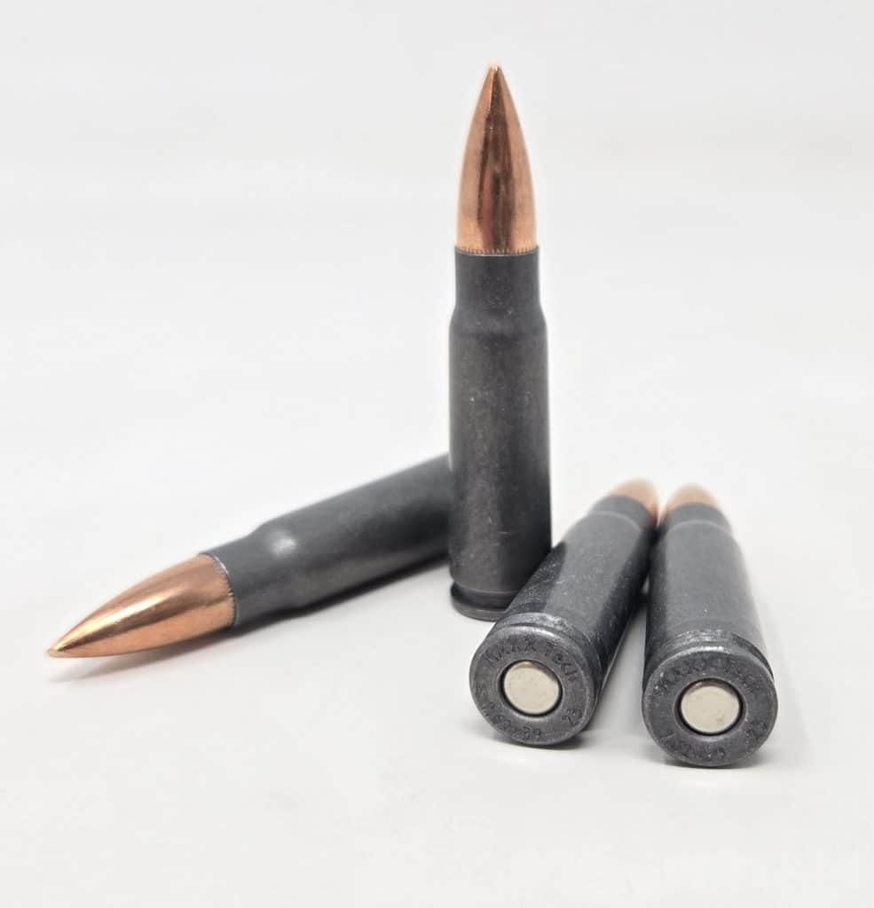 Precision One 7.62x39 123 grain FMJ Steel Casing Bulk Loose FREE ...